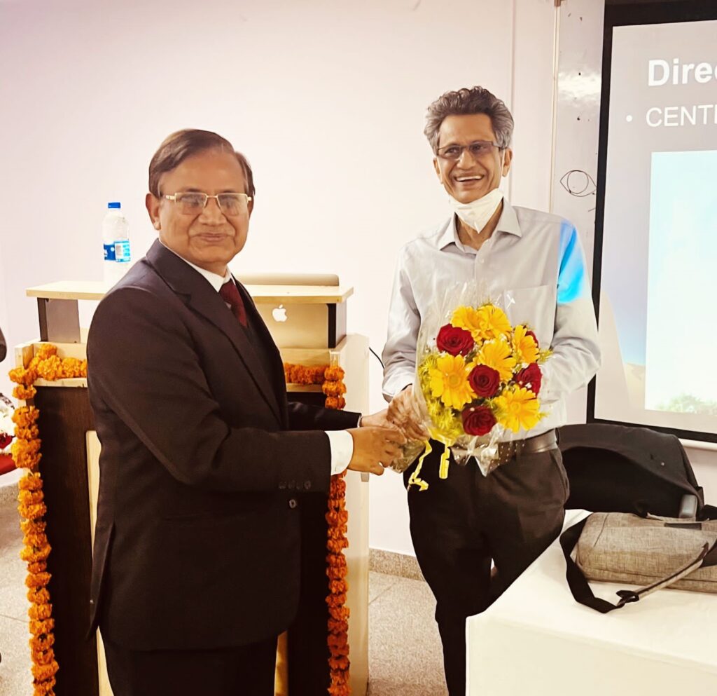1ST Guest Lecture by Dr Harsh Kumar (Padma Shri Awardee) Director Glaucoma Services, CFS New ...