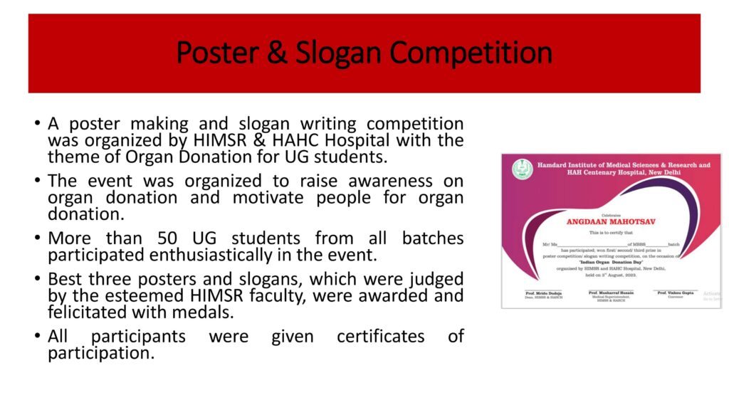 ANGDAAN MAHOTSAV 2023, Pledge Ceremony, led by Prof. Mridu Dudeja, Dean ...